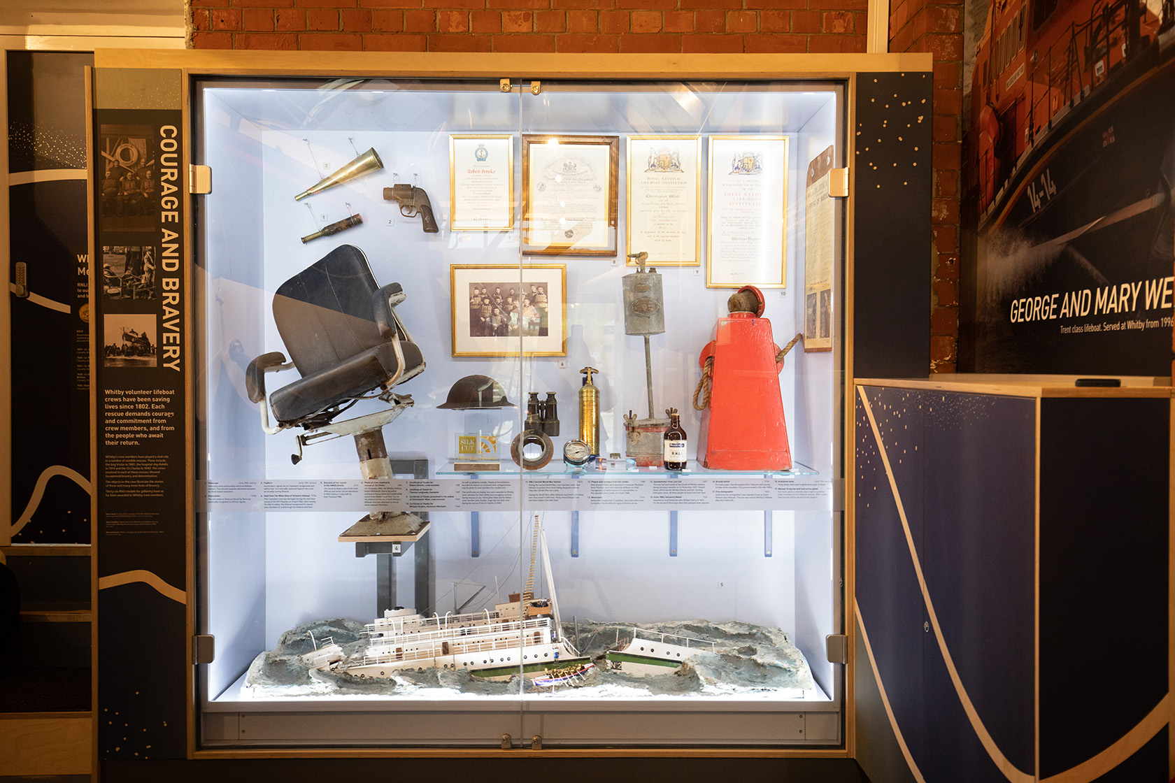 RNLI Whitby Lifeboat Museum - Hadley Interiors