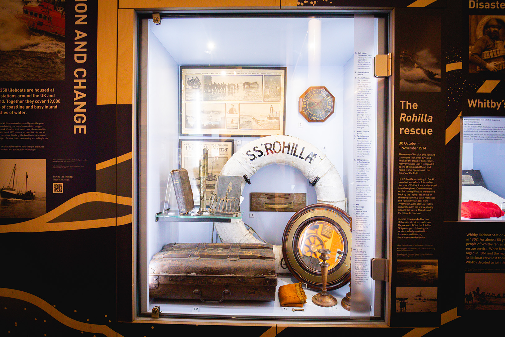 RNLI Whitby Lifeboat Museum - Hadley Interiors
