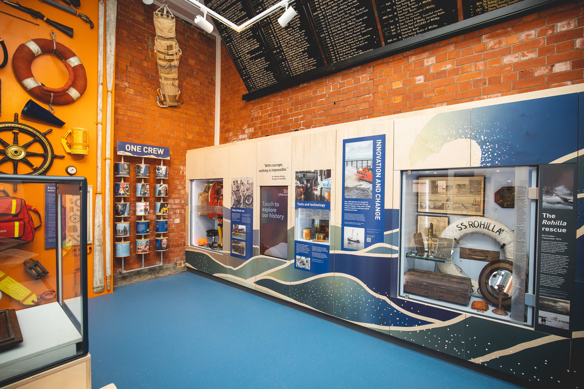 RNLI Whitby Lifeboat Museum - Hadley Interiors
