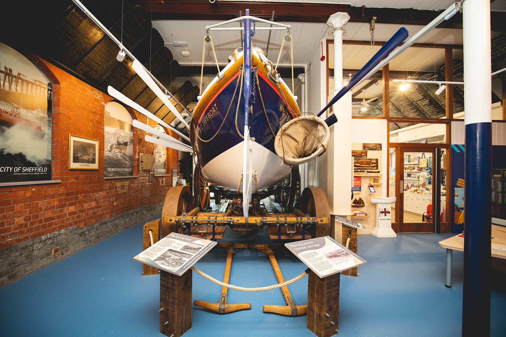 RNLI Whitby Lifeboat Museum - Hadley Interiors